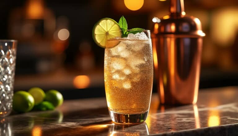 Élégance pétillante : le Moscow Mule au Champagne revisité